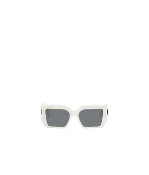 Off-White Square Frame Sunglasses - Gray