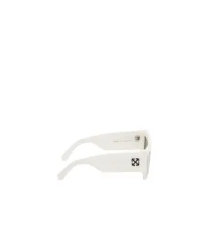 Off-White Square Frame Sunglasses - Gray