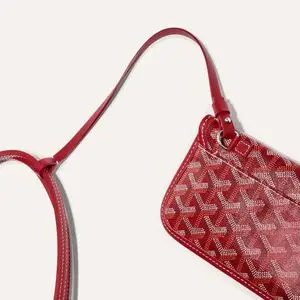 Goyard Patterned Handbag With Top Handles