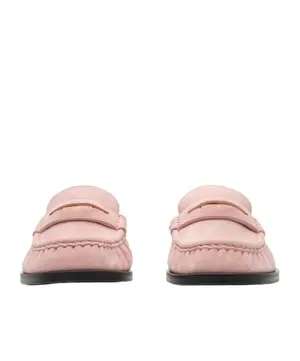 Burberry Leather Cadet Mules