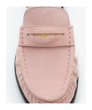 Burberry Leather Cadet Mules
