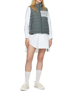 Thom Browne Shearling Trimmed Tech Runner Sneakers
