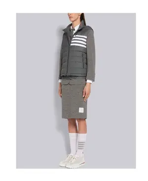 Thom Browne Shearling Trimmed Tech Runner Sneakers