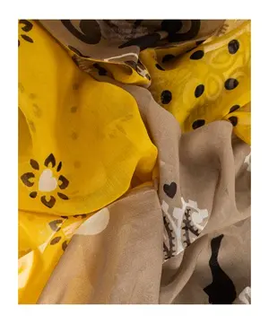 Moschino Printed Scarf
