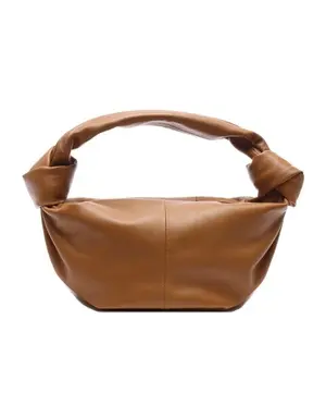 Bottega Veneta Mini Double Knot Zipper Handbag