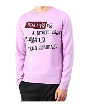 Valentino Garavani Long Sleeve Sweater With Lettering