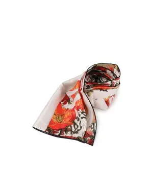 Alexander McQueen Floral Skull Scarf