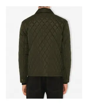 Burberry Long Sleeved Quilted Jacket - Shale
