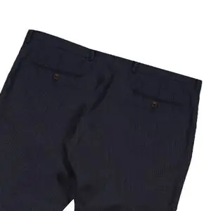 Gucci Tailored Checkered Pants - Navy