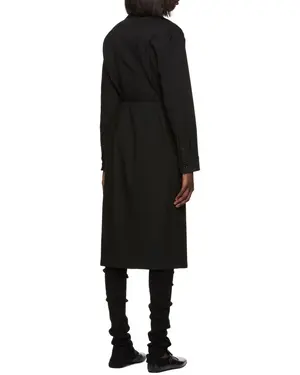 LEMAIRE Spread-collar Belted Midi Dress