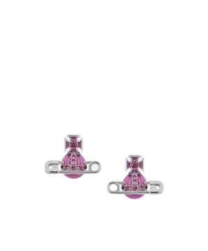 VIVIENNE WESTWOOD Orb Motif Enamel Earrings - Multicolor