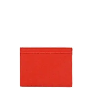 VIVIENNE WESTWOOD Square Card Holder - Orange