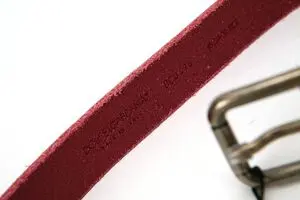 Dolce & Gabbana Leather Buckle Belt