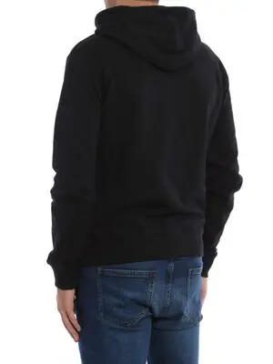 Saint Laurent Cotton Logo Hooded Sweater