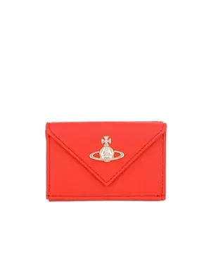 VIVIENNE WESTWOOD Tri-fold Wallet - Orange