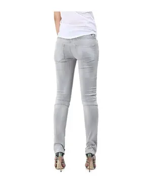Balmain Moto Jeans With Zipper Cuffs