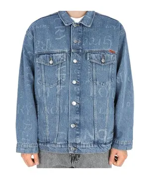 Martine Rose Buttoned Denim Jacket