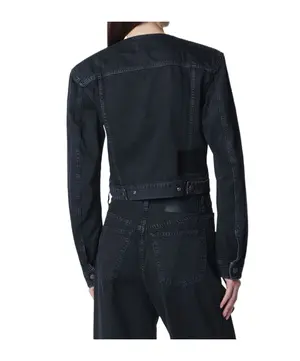 HAIKURE Shirley Bull 44 Buttoned Cropped Jacket