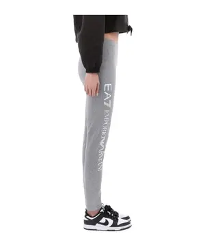 Emporio Armani Logo Shiny Stretch Leggings