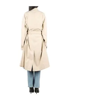 Prada Belted Double-breasted Long-sleeved Jacket
