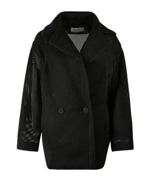 Max Mara Double-breasted Long-sleeved Coat