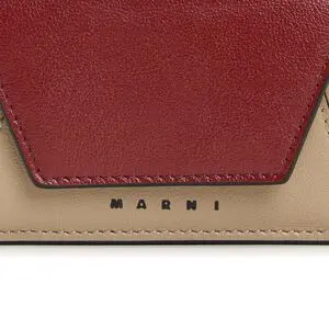 Marni Logo-embossed Envelope Foldover Wallet