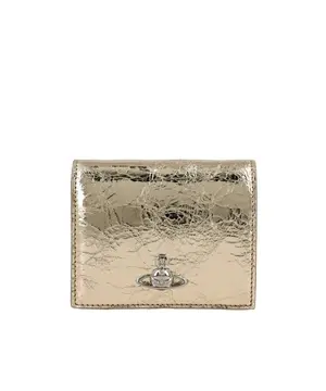 VIVIENNE WESTWOOD Bifold Wallet - Gold