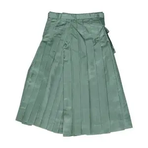 Sacai Pleated Skirt With Belt And Pockets