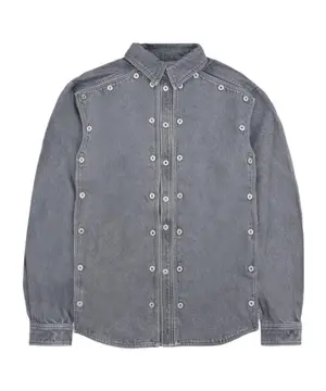 Y/project Denim Shirt - Gray