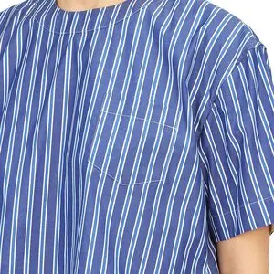 Sacai Short Sleeve T-shirt With Stripes