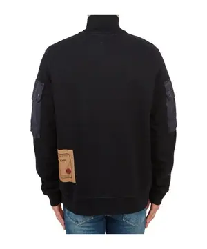 TEN C Long Sleeve Zip Up Casual Jacket