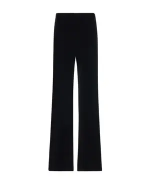 THE ROW Padma Straight Leg Velvet Pants