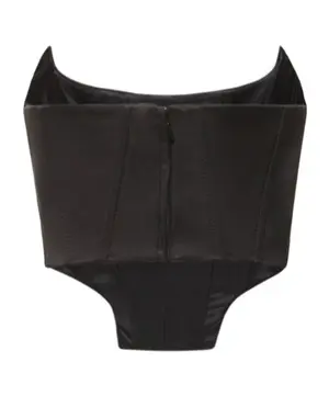 Giuseppe Di Morabito Elastic Satin Bustier