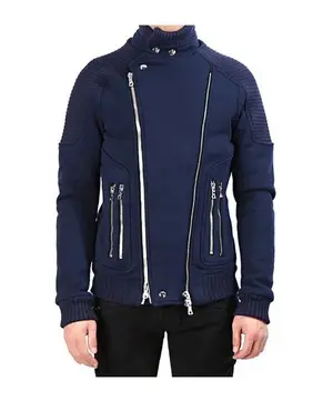 Balmain Biker Double Zip Jacket
