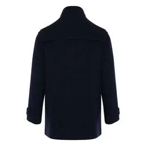 Etro Dark Blue Logo Coat
