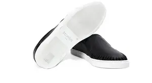 Balmain Round Toe Flat Slip-on Sneakers