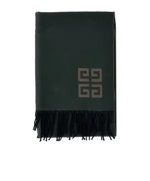 Givenchy Fringed Scarf - Black