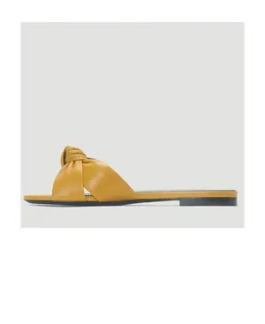 Saint Laurent Knot Detail Flat Sandals