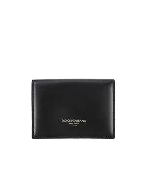 Dolce & Gabbana Monreal Logo-print Leather Wallet