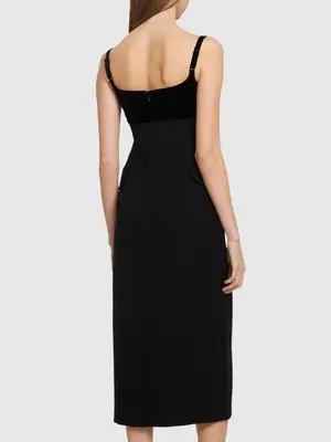 Tory Burch Crepe Medium-length Suspender Dress