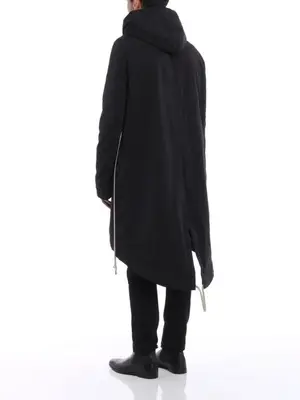 Rick Owens Hooded Long Parker Coat