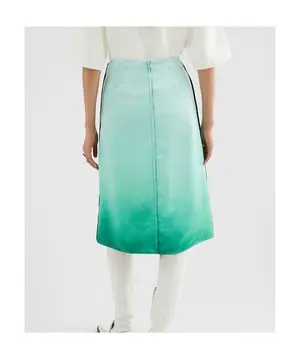 JIL SANDER Printed A-line Skirt