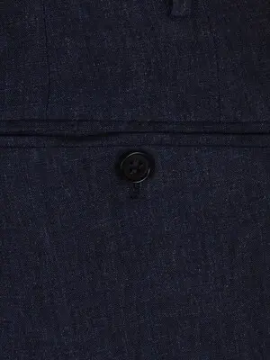 Canali Tailored Pleated Front Trousers