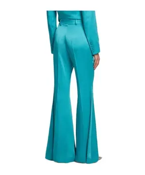 Nina Ricci Flared Trousers With Belt Loops