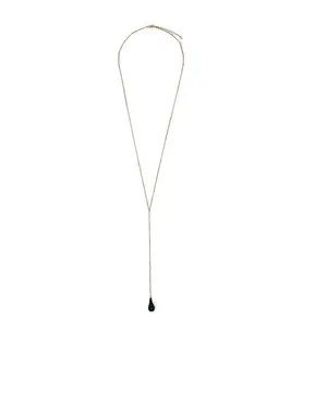 TOTEME Y-necklace With Pendant - Yellow