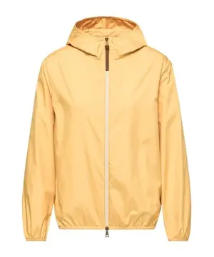 Moncler Zip-up Hooded Jacket With Logo Patch - No