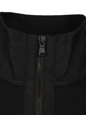 Maison Kitsuné Half Zip Nylon Pocket Sweatshirt