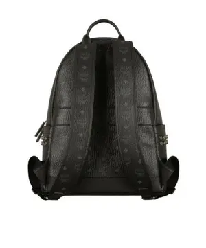 Mcm Stark Backpack With Top Handle And Zip Fastening