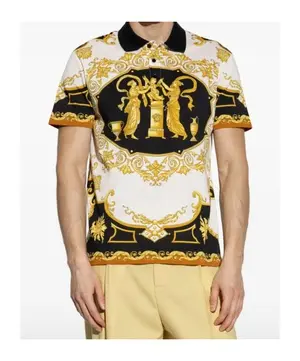 Versace Short-sleeved Polo Shirt