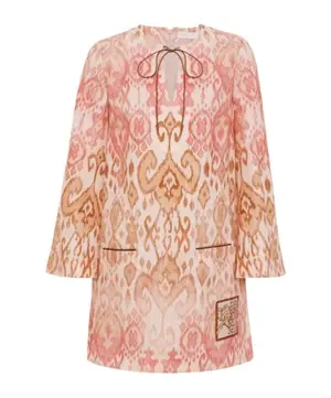 Zimmermann Aster Shift Mini Dress
